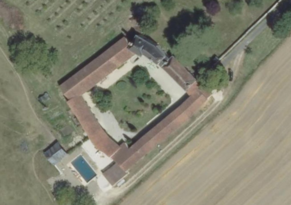 chateau de la Touche à Sérigny, construction du XVIIe siècle