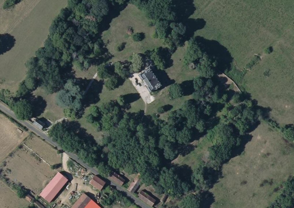 château du Poiron à Liglet, construction du XIXe siècle