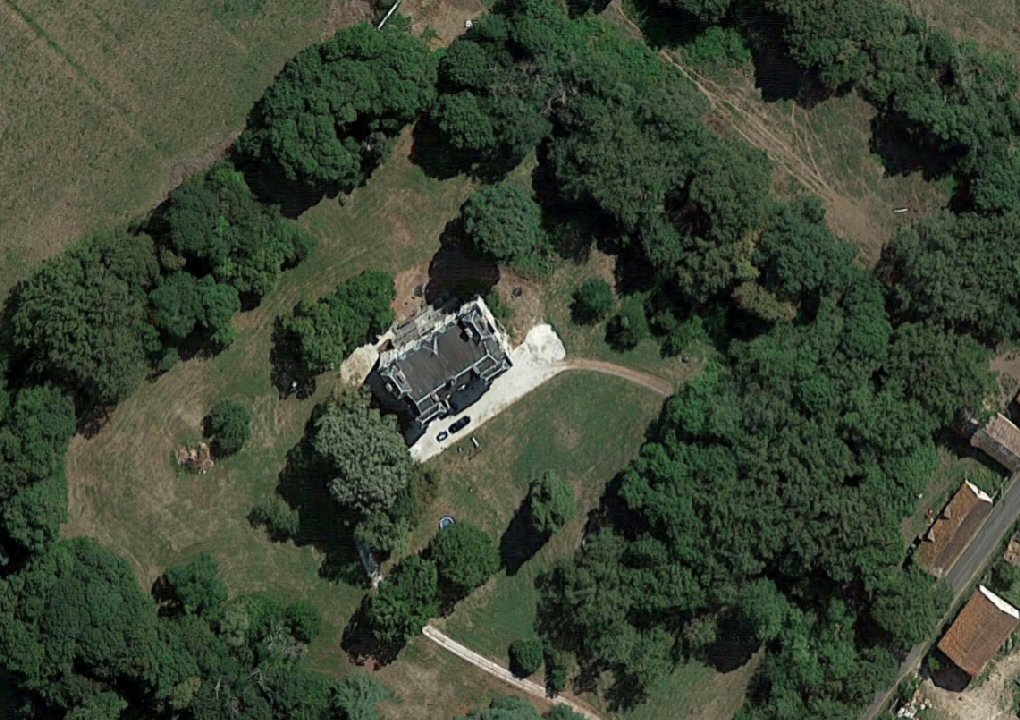 château du Poiron à Liglet, construction du XIXe siècle