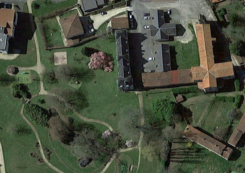 chateau de l'Abbaye à l'Absie, construction du XIXe siècle