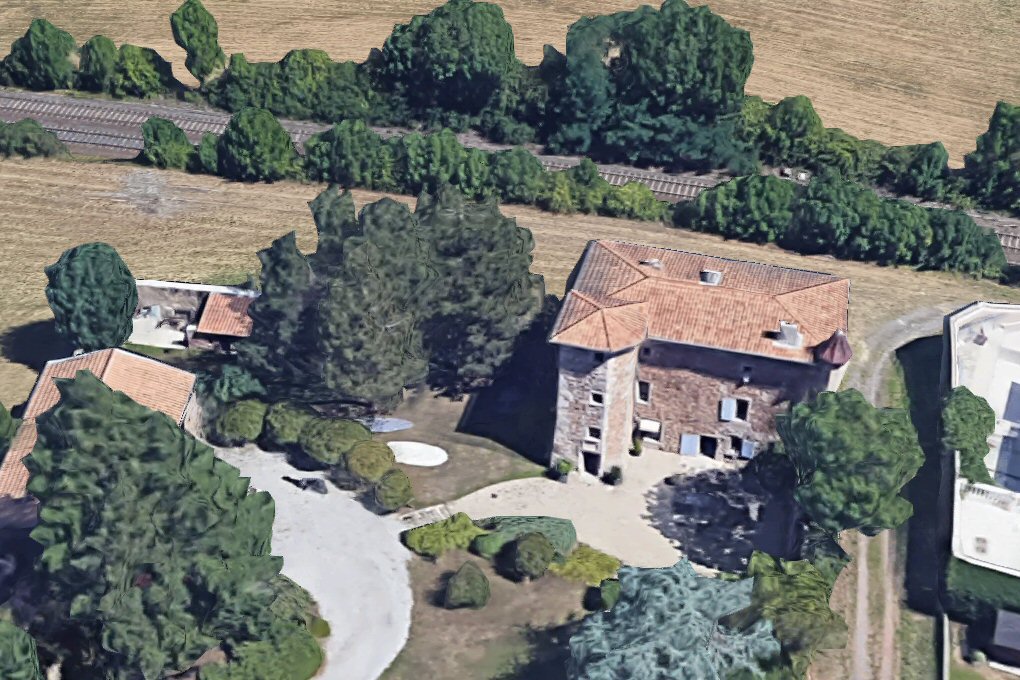 château de Curnieu à Villars, propriété privée