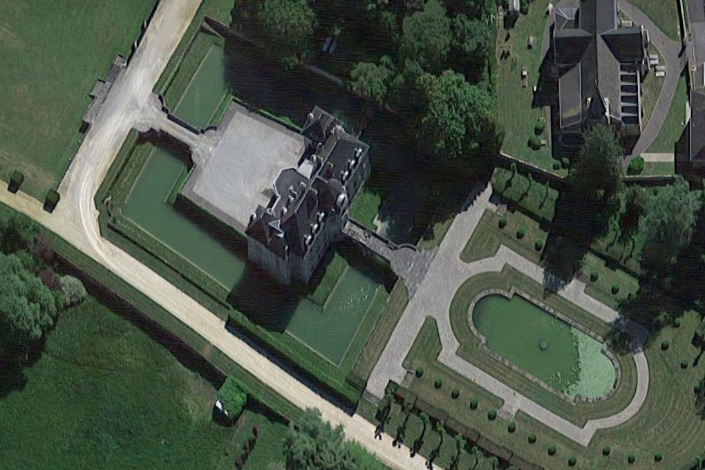 chateau de Cuts, construction du XVIIe siècle