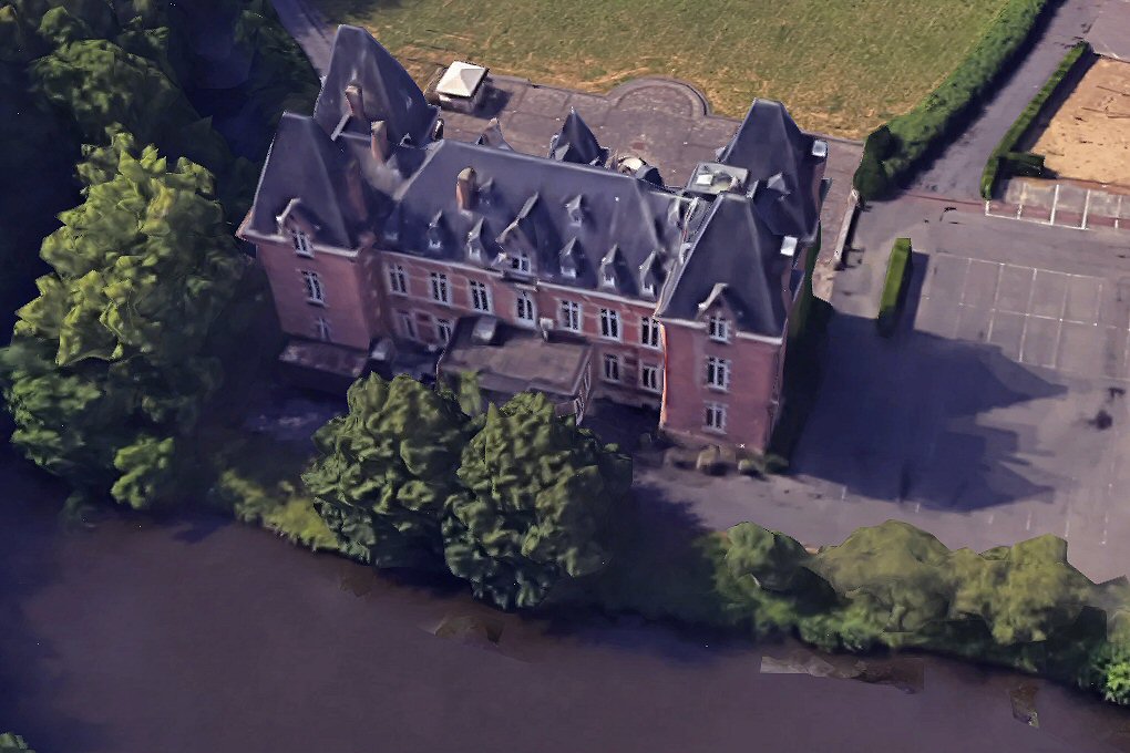 château de Gravenhof à Dworp, lous salles réception