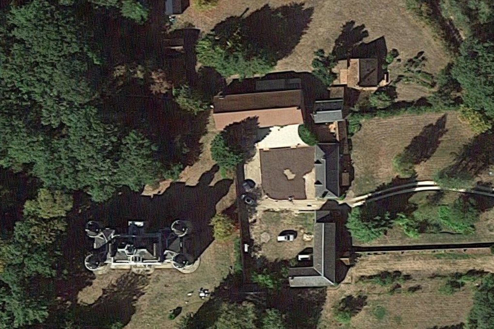 château de L'Hermitage à Chaon, propriété privée