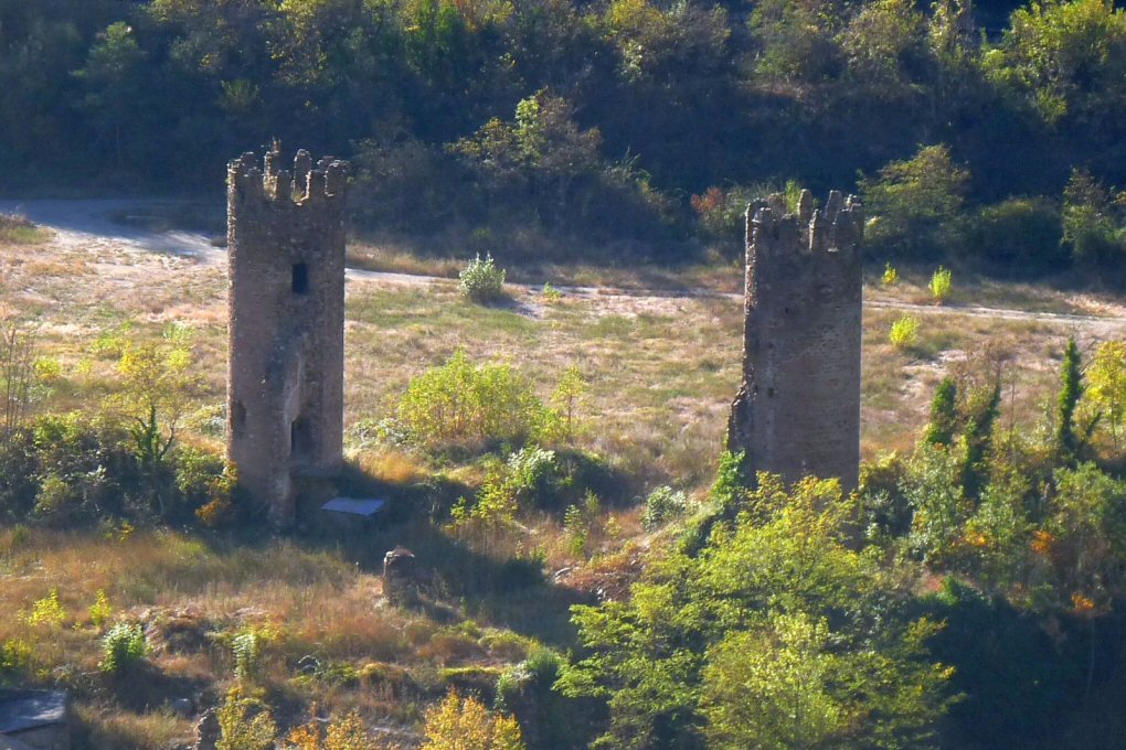 château de la Bastide D’Evol à Olette: vestiges