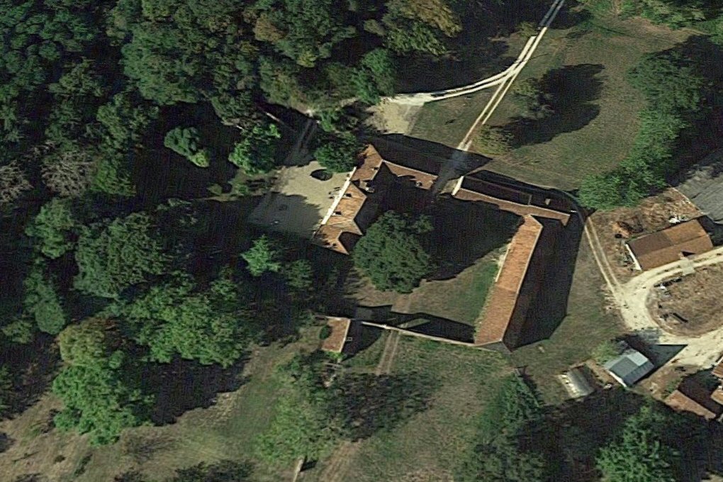 château de La Pornerie à Gehée, propriété privée