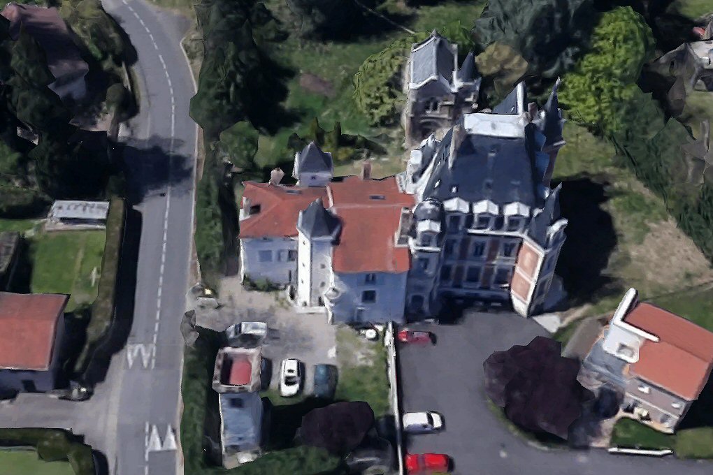 chateau de la Roare à Roche-la-Molière, propriété privée