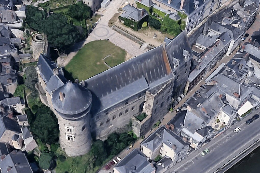 chateau de Laval, musée ouvert au public toute l'année