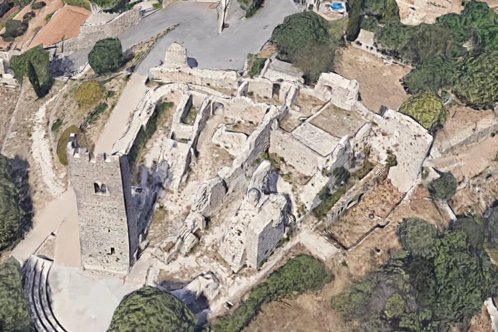 château d'Ollioules : propriété de la commune (ruines)