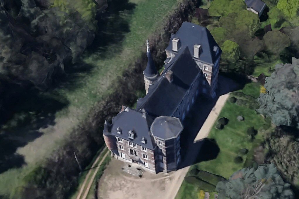 château de Villeneuve à Saint-Ferréol-d'Auroure