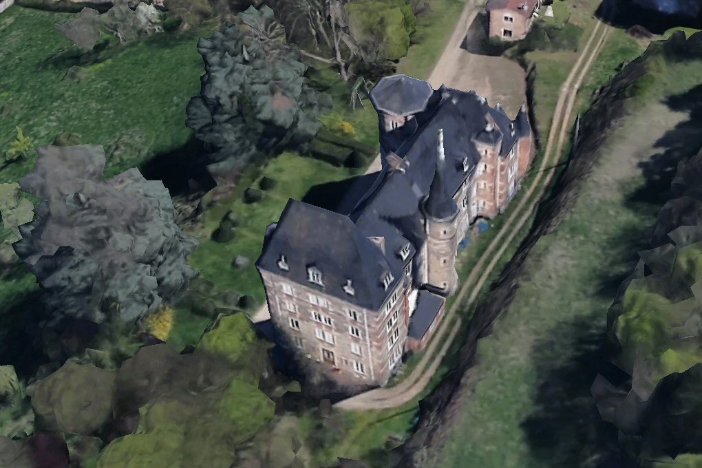château de Villeneuve à Saint-Ferréol-d'Auroure
