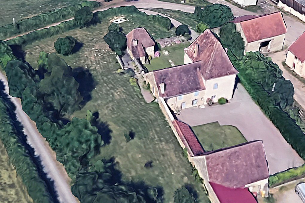 château du Cerveau à Curgy, construit au XVIe siècle