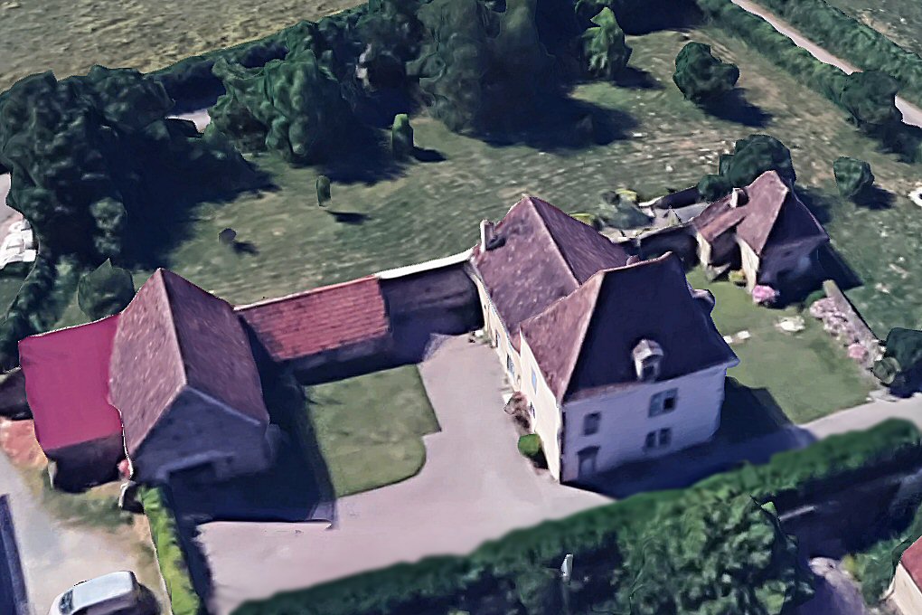château du Cerveau à Curgy, construit au XVIe siècle