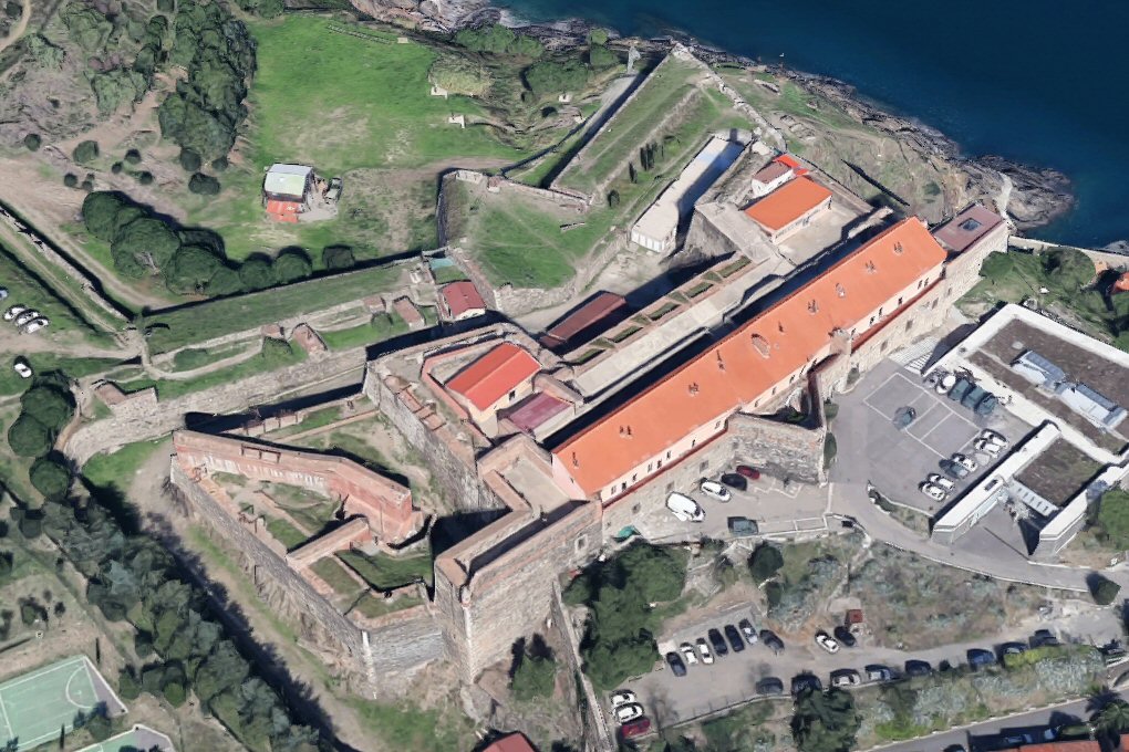 fort Miradou à Collioure : site militaire