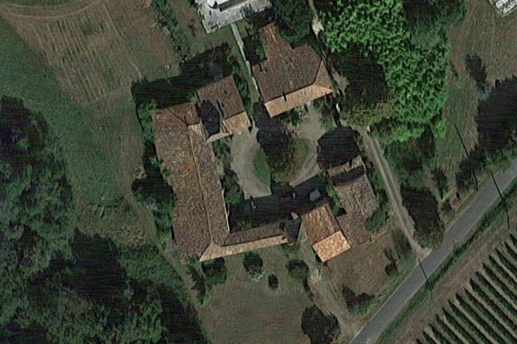 logis du Gentil à Brossac: visible de la route