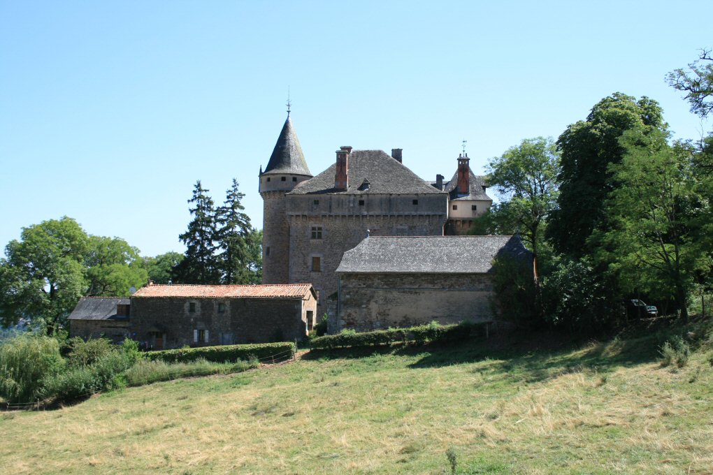 chateau de Mazerolles à Najac, propriété privée