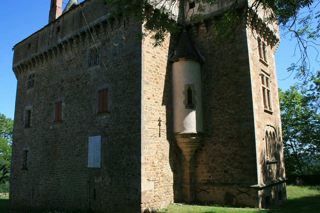 chateau de Mazerolles à Najac, propriété privée