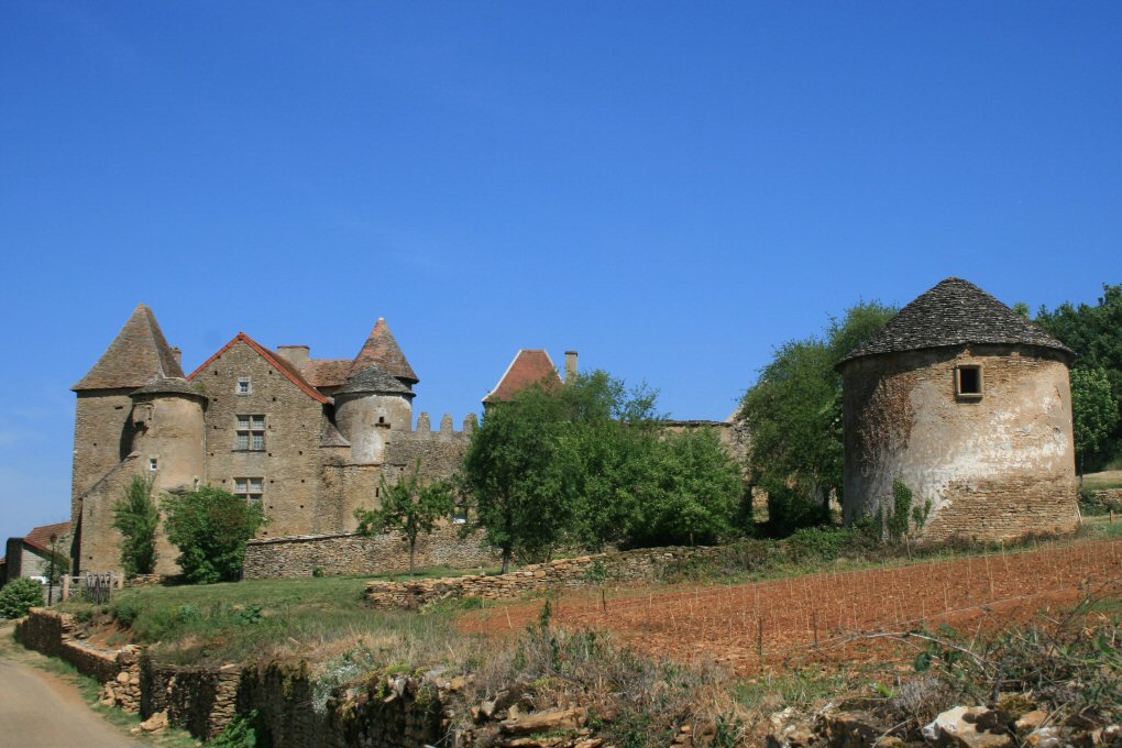 chateau Pontus de Tyard à Bissy-sur-Fley, ouvert au public