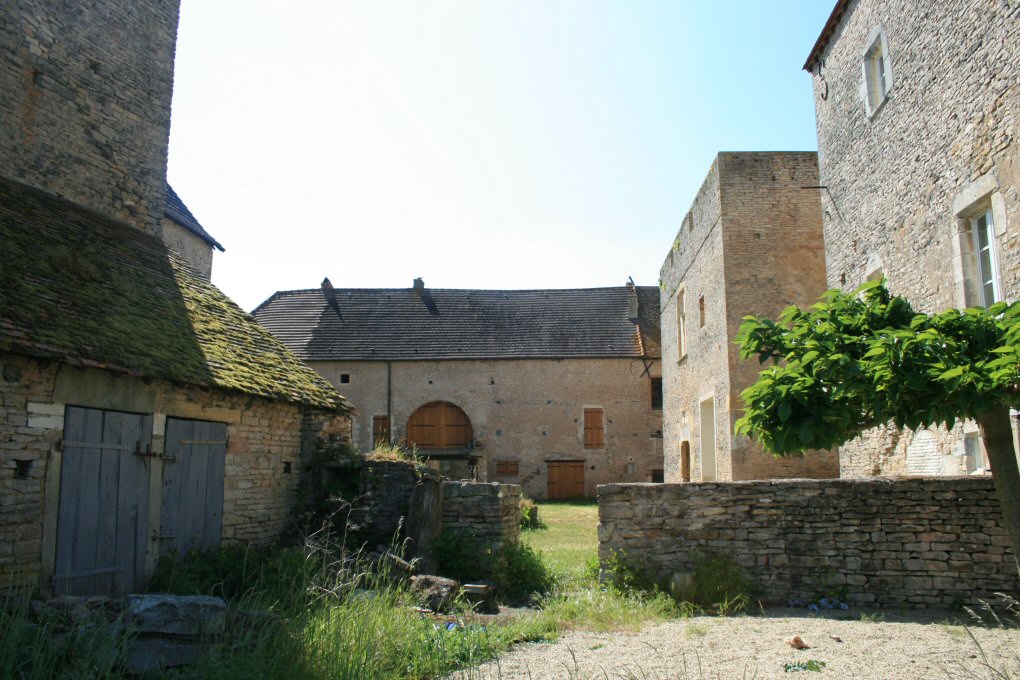 chateau de Savigny sur Grosne : visible de l'extérieur