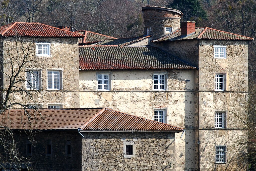 chateau de Malval à Saint Héand, inscrit MH le 8 mai 1964