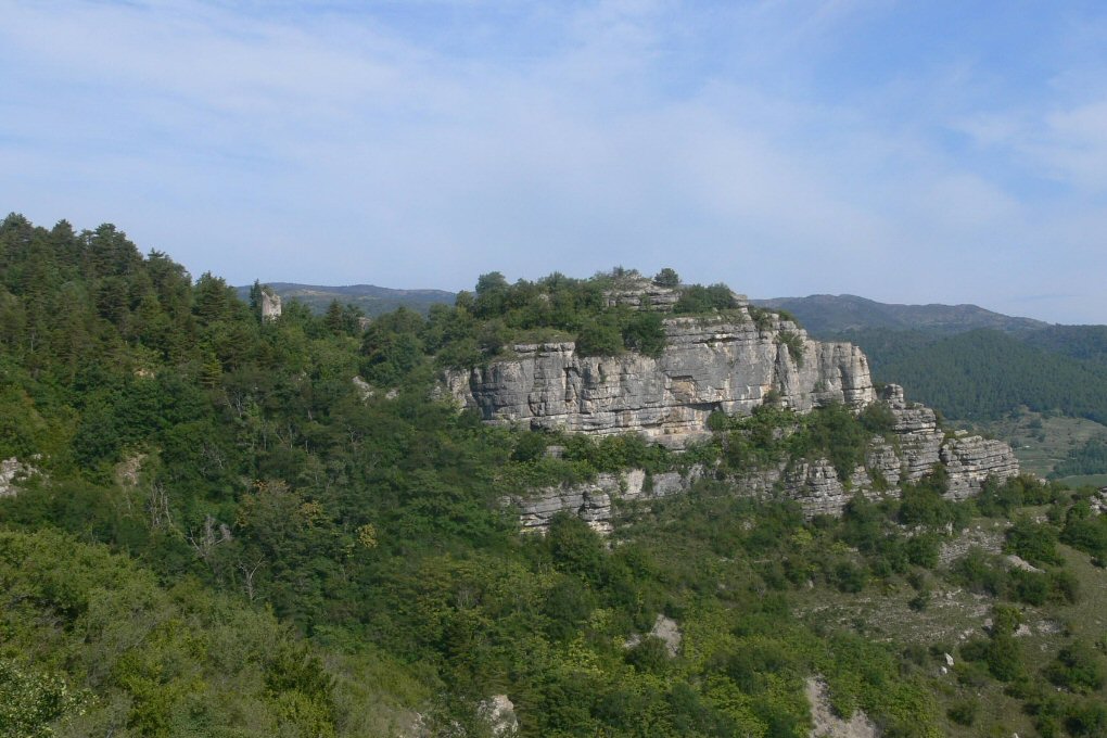 chateau de Saint Alban à Saint-Julien-en-Saint-Alban