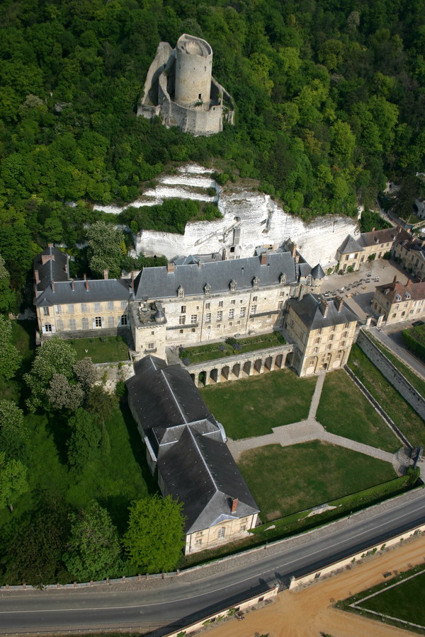 chateau La Roche Guyon : ouvert au public toute l'année