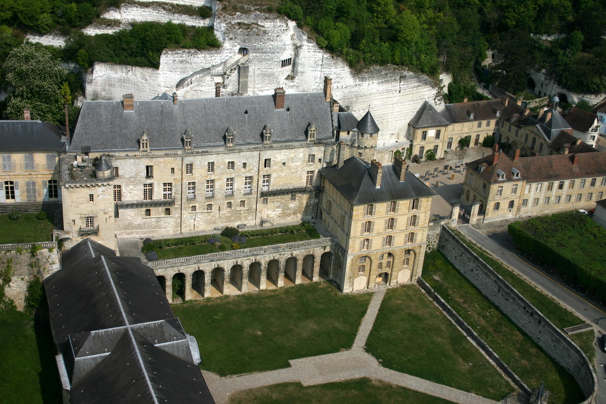 chateau La Roche Guyon : ouvert au public toute l'année